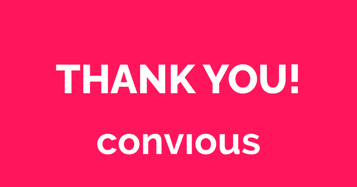 Thank You - Case Studies Convious Crowd Control